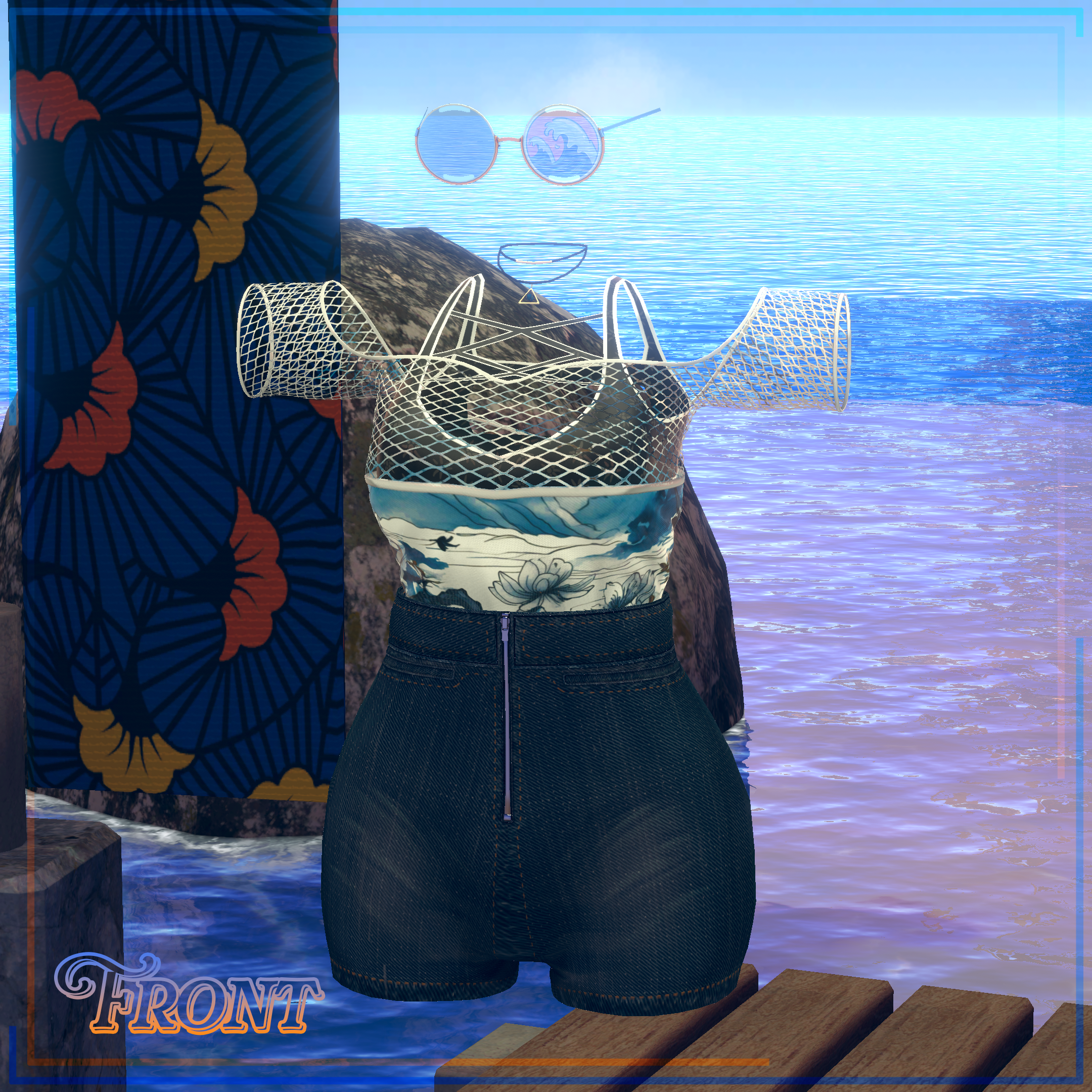 【ビナア〈Binah〉用】Light_Summer_B【Modular Avatar対応】 - APEXから逃げた - BOOTH