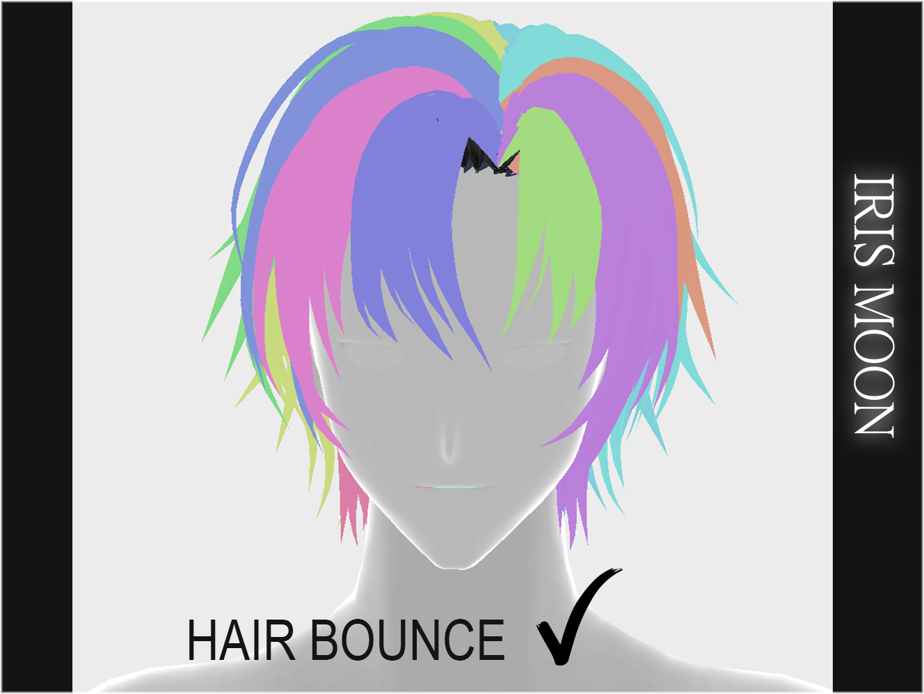 Phantom【Hair/髪】(Updated /更新) (VRoid) - Iris Moon Verse - BOOTH