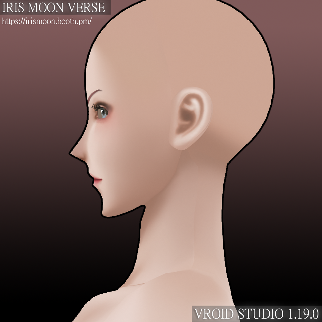 Eva【Face+Body Parameters / 顔と体のパラメーター】(VRoid) - Iris Moon Verse - BOOTH