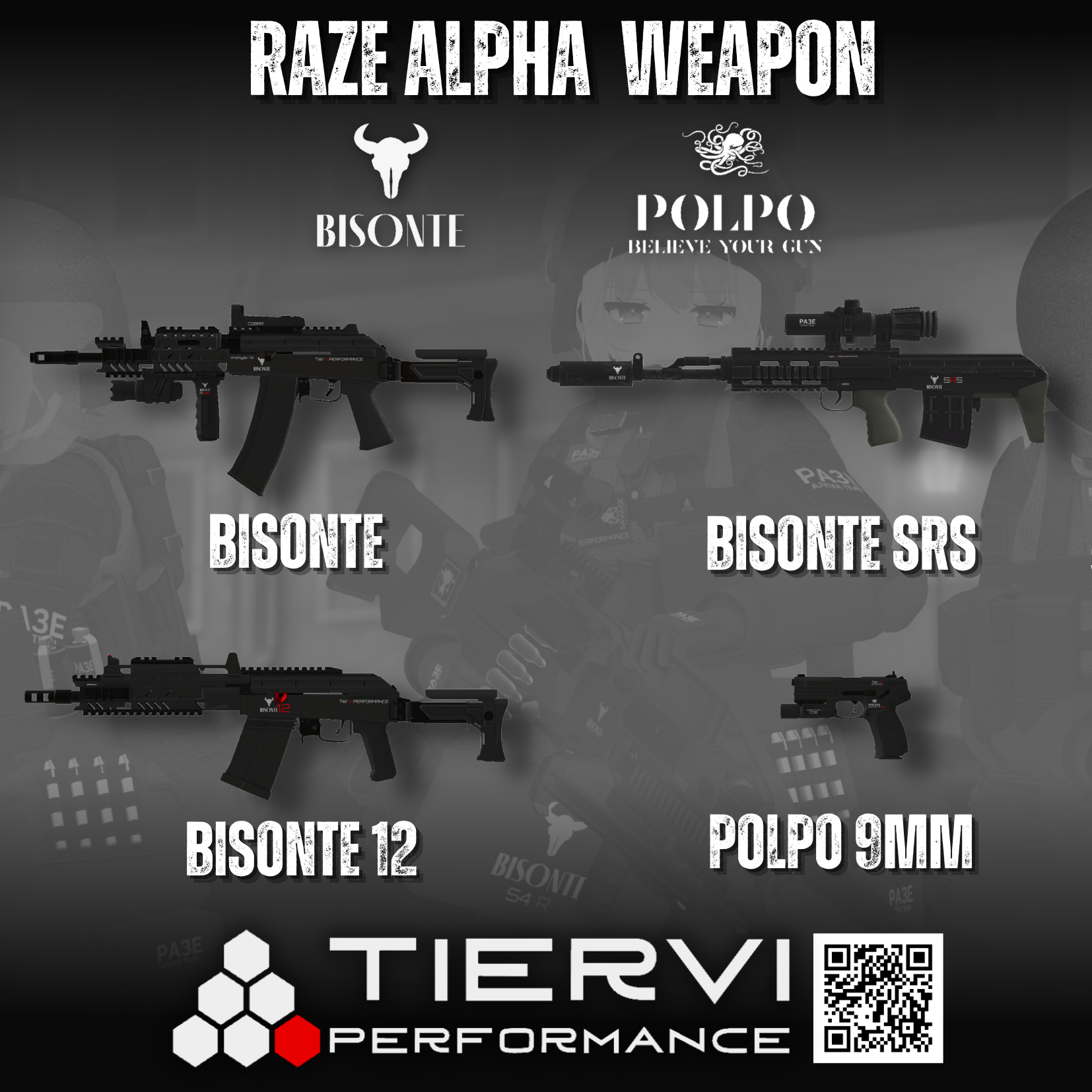 【SALE】【VRChat向け】銃火器セット RAZE LEGENDARY WEAPON BANDLE - Tier6 Performance ...