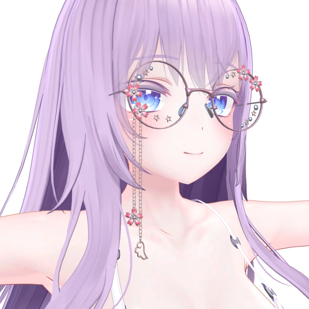 [PB] [VRChat] [FREE] SAKURA fashion glasses - NAMSE - BOOTH