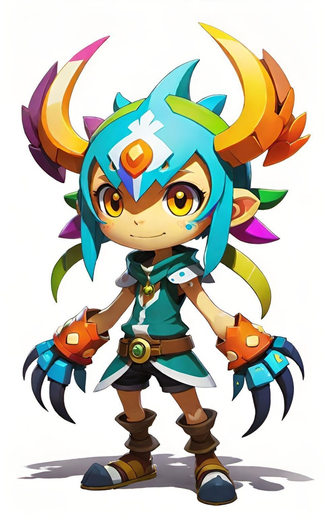 Rainbow Warrior Kid - shopgame - BOOTH