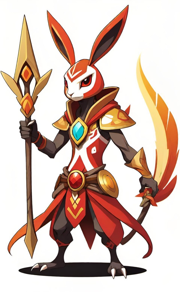 Fire Sage Bunny - shopgame - BOOTH