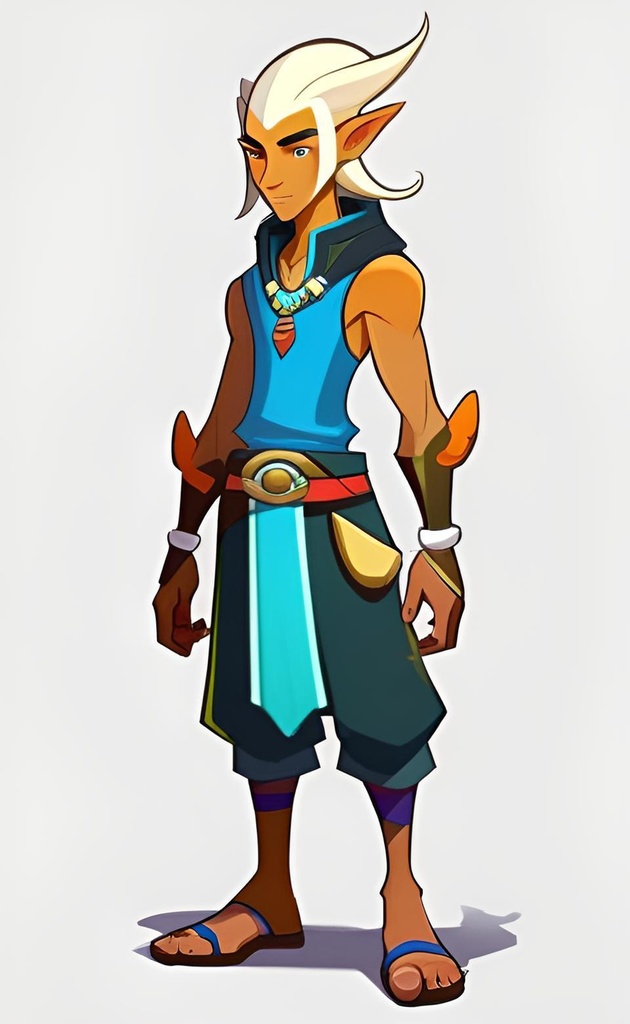 Elf Warrior - shopgame - BOOTH