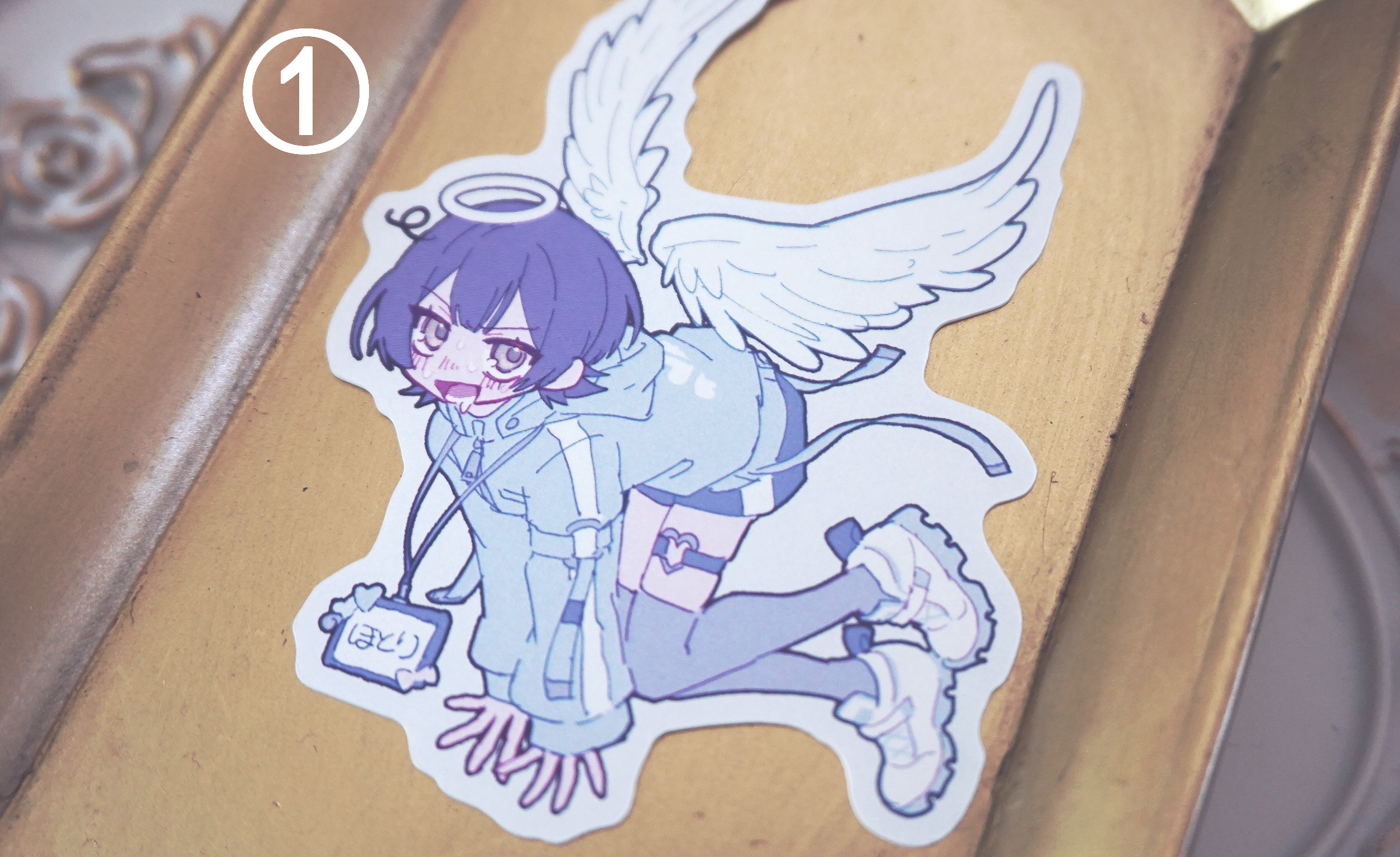【COMITIA145】ダイカットステッカー - 紫ソノ彼方 / MEIYA shop - BOOTH