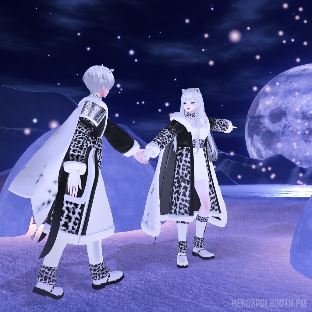 Snow Leopard package 【for Shinra】 / 衣装 [VRC] - HERO2POI - BOOTH