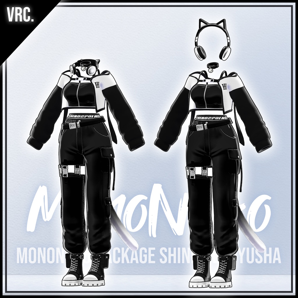 MonoNeko_Street Mood Package / 衣装 [VRC] 【for Lasyusha, Shinra ...