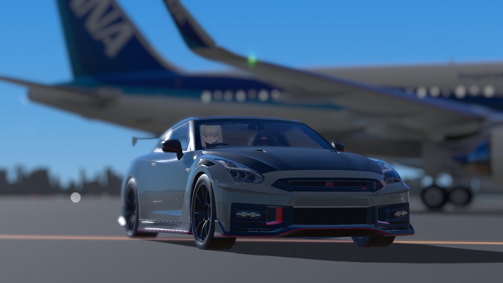 【車/saccflight対応/走行可能車両】R35GTR-nismo-2024【VRChat想定】 - Kan3 - BOOTH