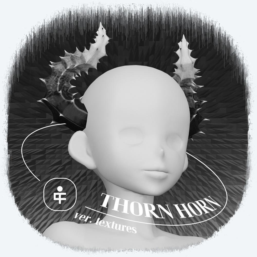 [VRChat] THORN HORN(角) - you-now - BOOTH