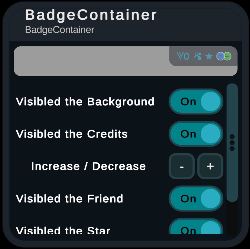 【VRChat向け】LaunchPad風UI スキン “black.kit.vrcui” - 黒音キト - BOOTH