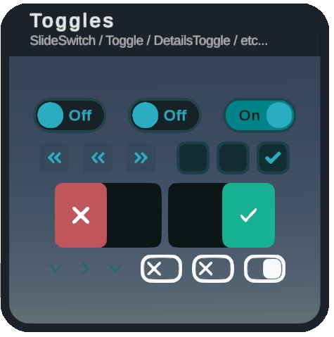 【VRChat向け】LaunchPad風UI スキン “black.kit.vrcui” - 黒音キト - BOOTH