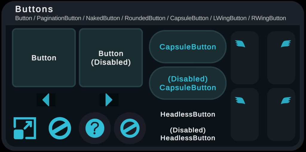 【VRChat向け】LaunchPad風UI スキン “black.kit.vrcui” - 黒音キト - BOOTH