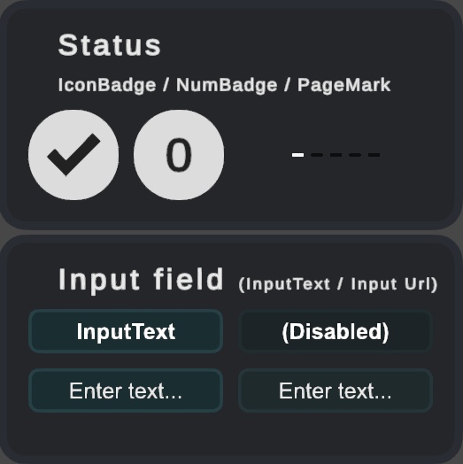 【VRChat向け】LaunchPad風UI スキン “black.kit.vrcui” - 黒音キト - BOOTH