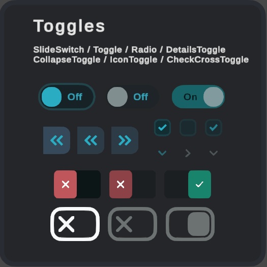 【VRChat向け】LaunchPad風UI スキン “black.kit.vrcui” - 黒音キト - BOOTH