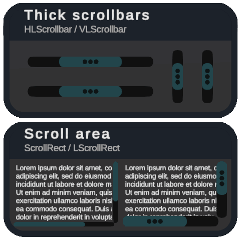 【VRChat向け】VRChat 風 UI スキン “black.kit.vrcui” - 黒音キト - BOOTH