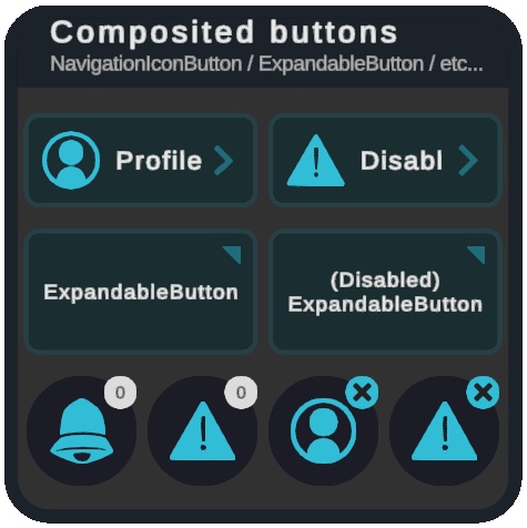 【VRChat向け】LaunchPad風UI スキン “black.kit.vrcui” - 黒音キト - BOOTH