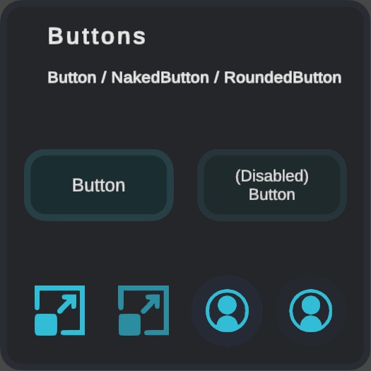 【VRChat向け】LaunchPad風UI スキン “black.kit.vrcui” - 黒音キト - BOOTH