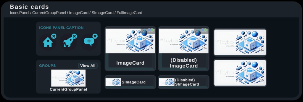 【VRChat向け】LaunchPad風UI スキン “black.kit.vrcui” - 黒音キト - BOOTH