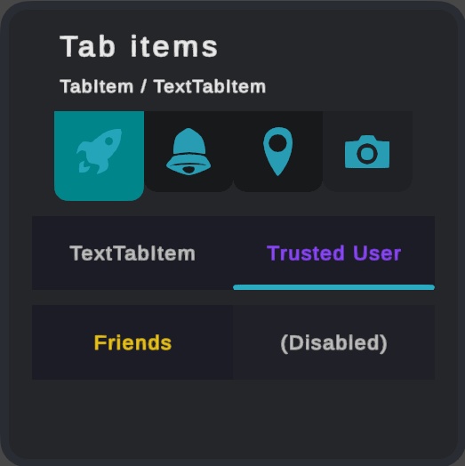 【VRChat向け】LaunchPad風UI スキン “black.kit.vrcui” - 黒音キト - BOOTH