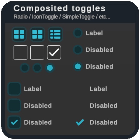【VRChat向け】LaunchPad風UI スキン “black.kit.vrcui” - 黒音キト - BOOTH