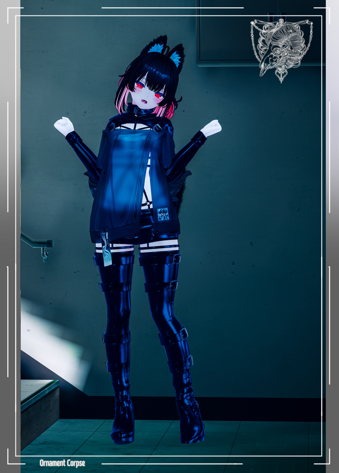 【12アバター対応】Straight Jacket【VRChat想定】 - Ornament Corpse - BOOTH