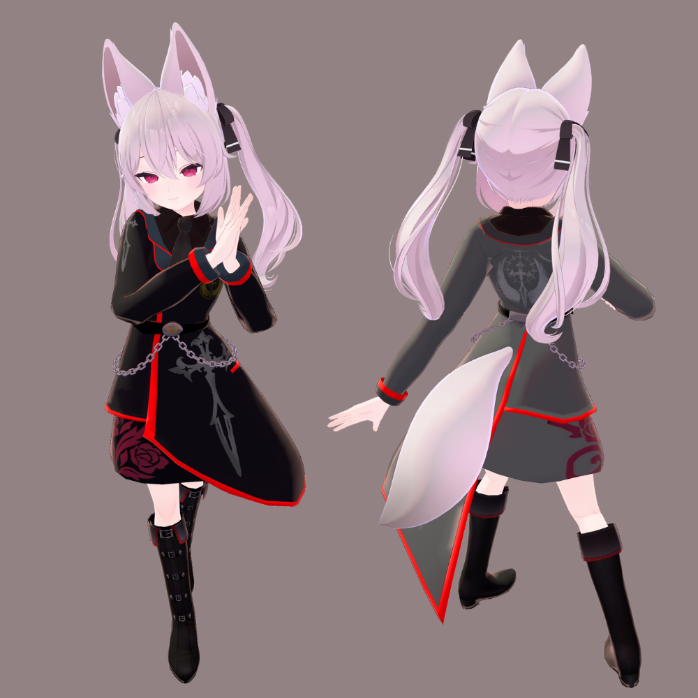 【Karin-カリン-】対応3D衣装モデルCross Knights -クロスナイツ- - Littlesilky（VRC小物・3Dモデル ...