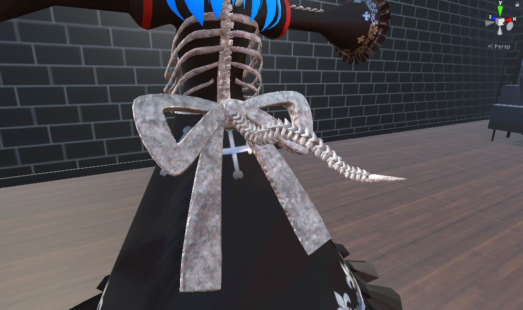 [VRChat想定]骨の尻尾 - pace's store - BOOTH