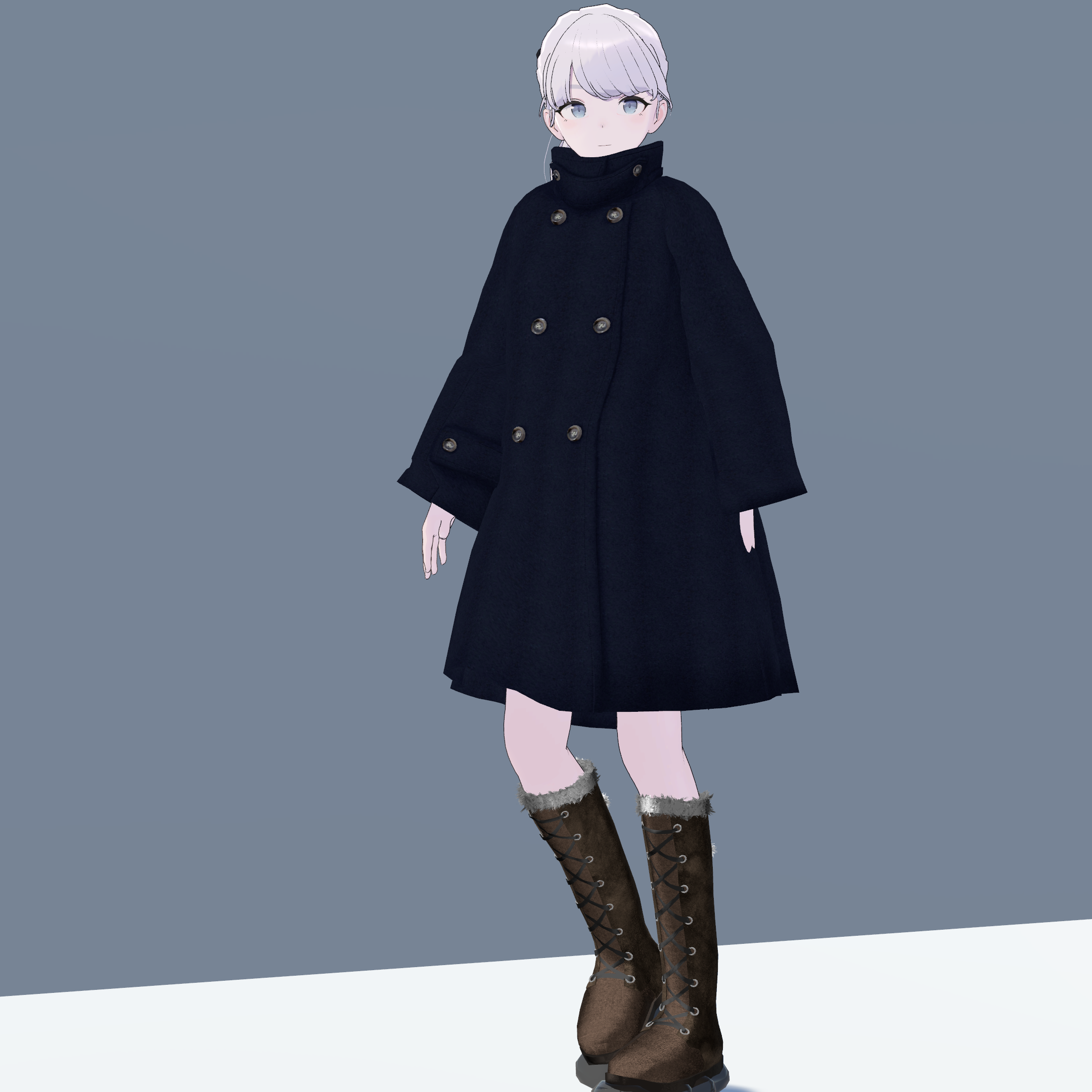 【VRCHAT想定3Dモデル】SoftMochaBoots【Lapwing対応】 #KoiWasLie - こいわずらい。 - BOOTH