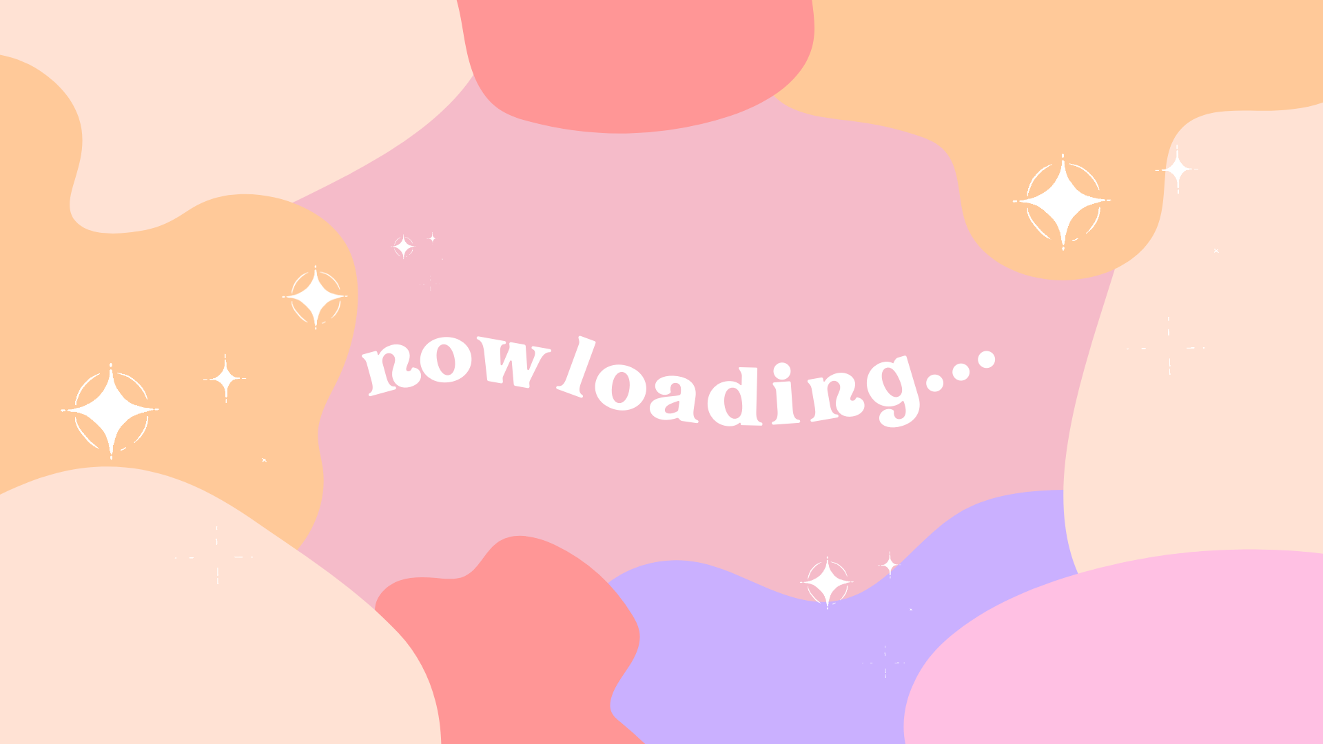 【動く】配信準備中画面・now loading - poconim - BOOTH