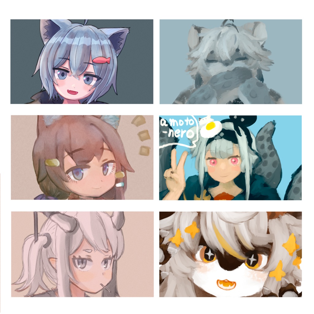 [合同誌]悠々閑々_VRCアバターイラスト集 - hamuzoo - BOOTH