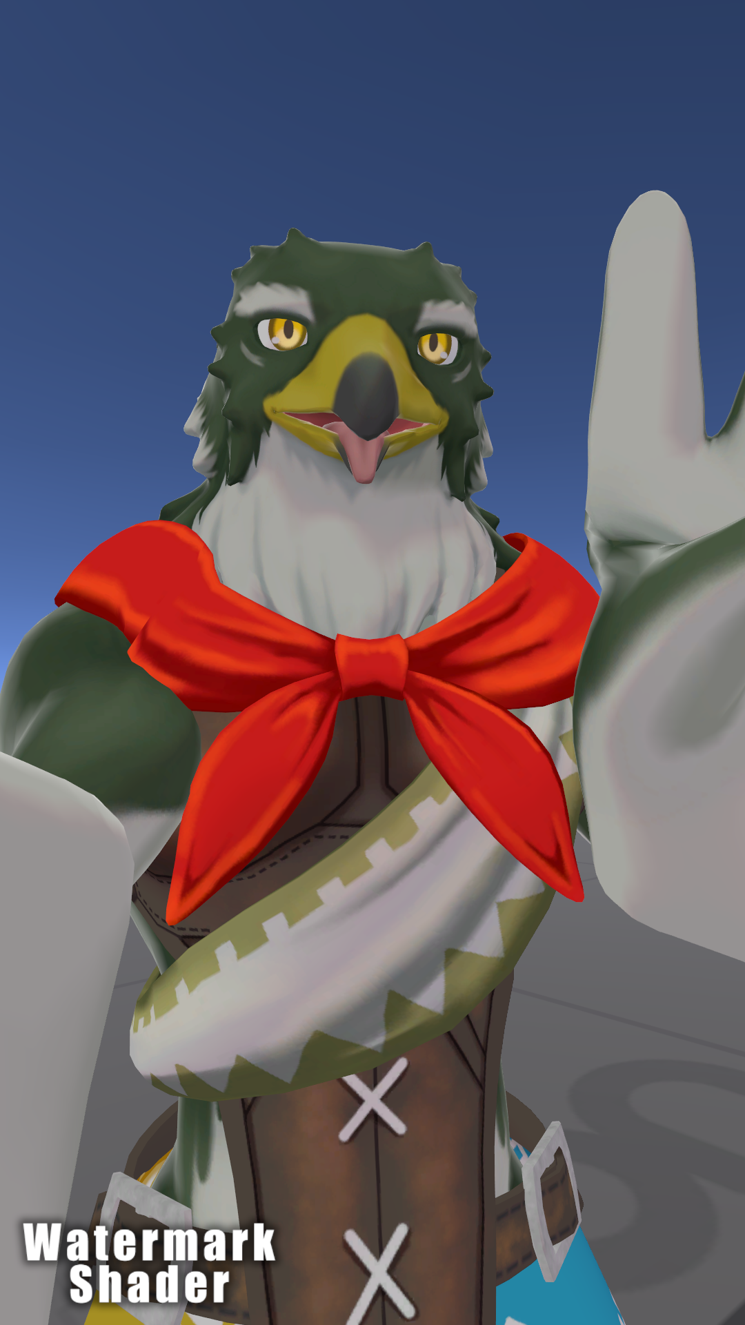 【VRChatワールド想定】Photo Watermark Shader - 黒鳥ケモノ工房 - BOOTH