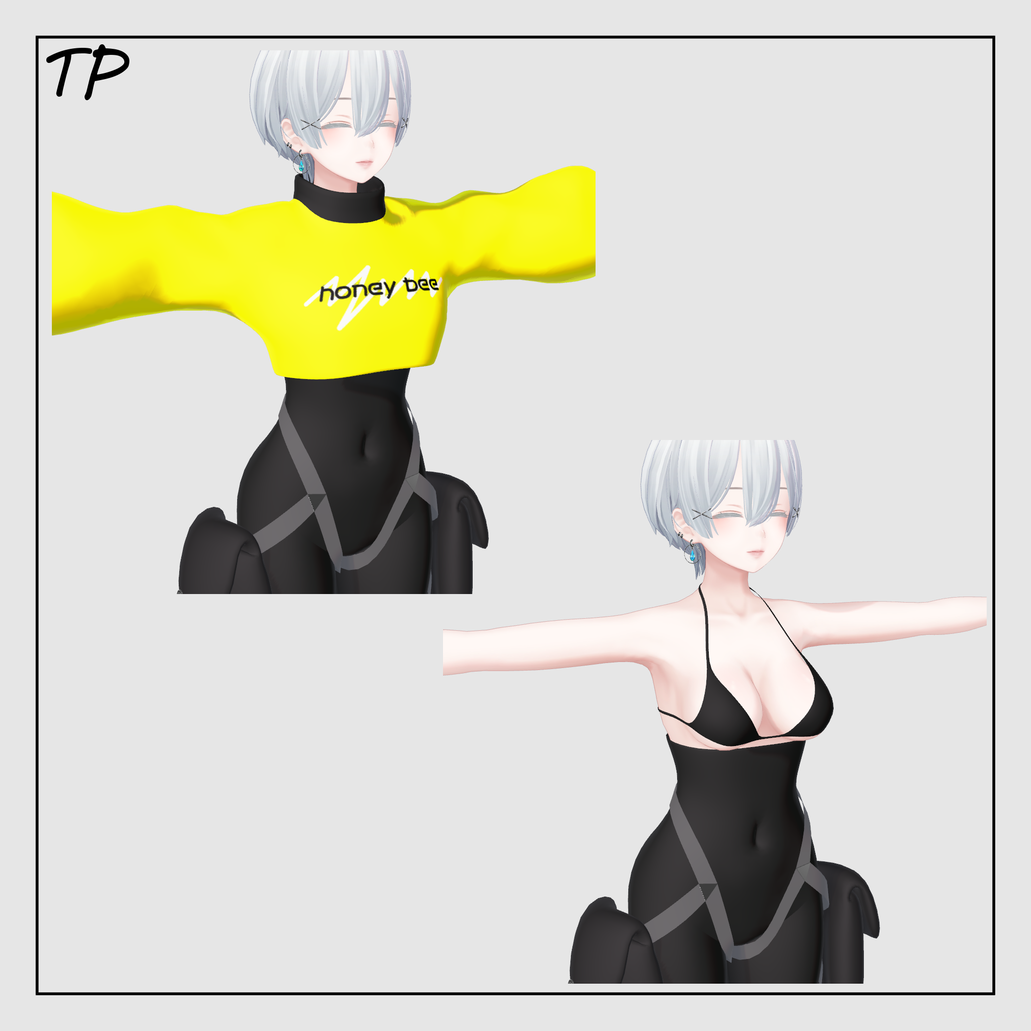 【森羅ちゃん対応】honey_bee - ThirdPenguin - BOOTH