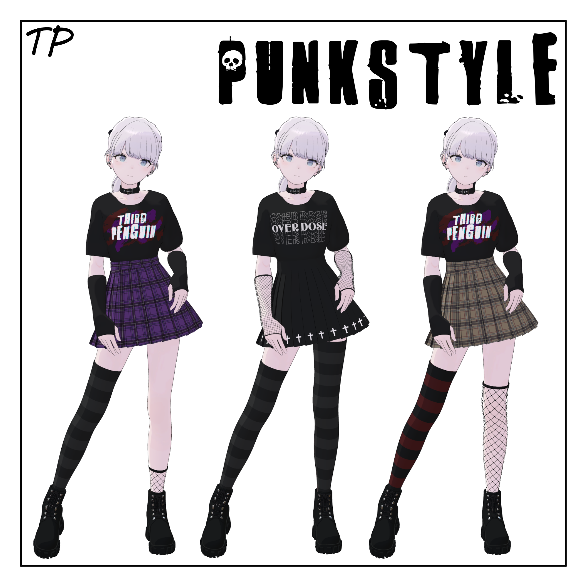 【Lapwingちゃん用】Punk Style - ThirdPenguin - BOOTH