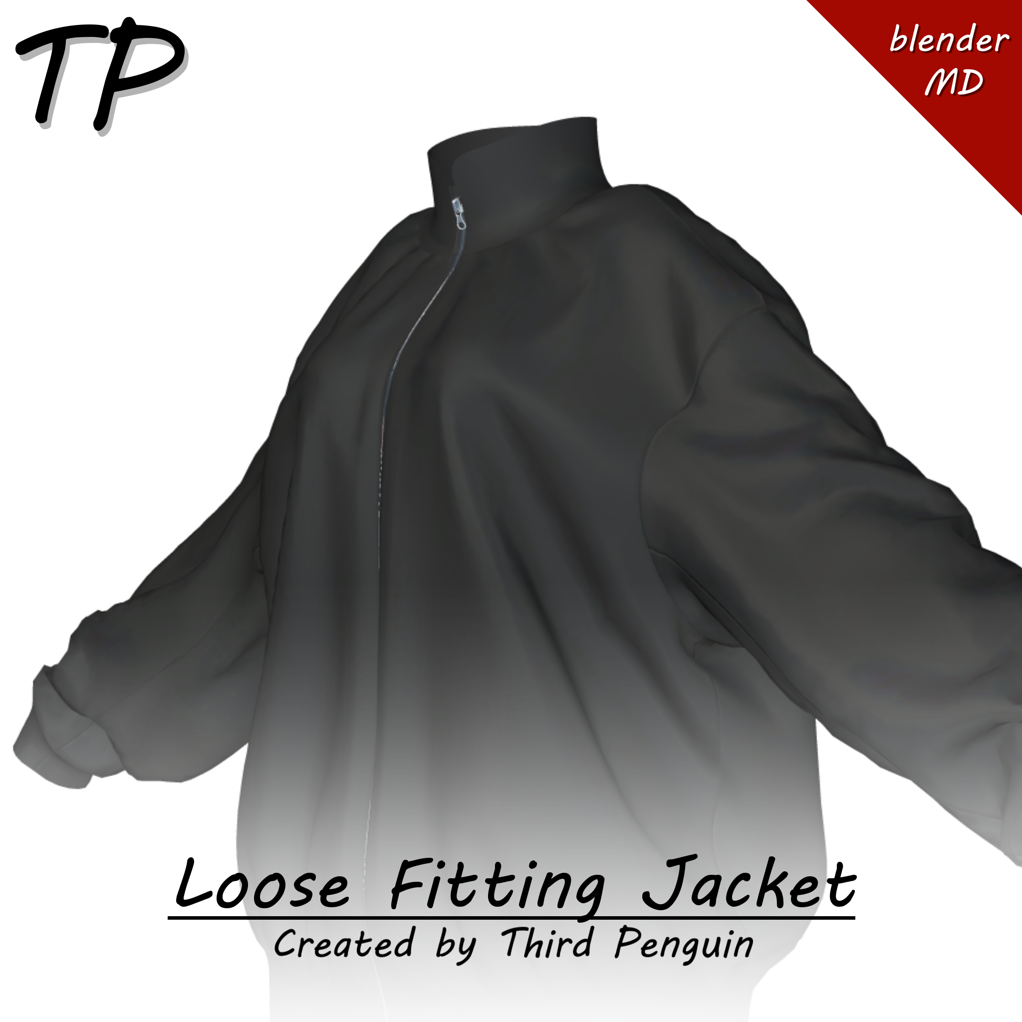 ≪MD study≫ LF Jacket - ThirdPenguin - BOOTH