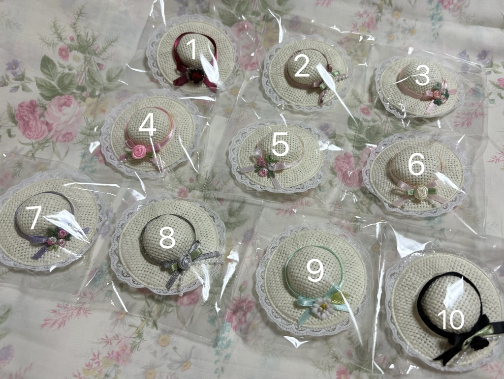 Tiny rose hat《 Msize 》 - ℒ𝑒𝓂𝑜𝓃𝒶𝒹𝑜𝓁𝓁 - BOOTH