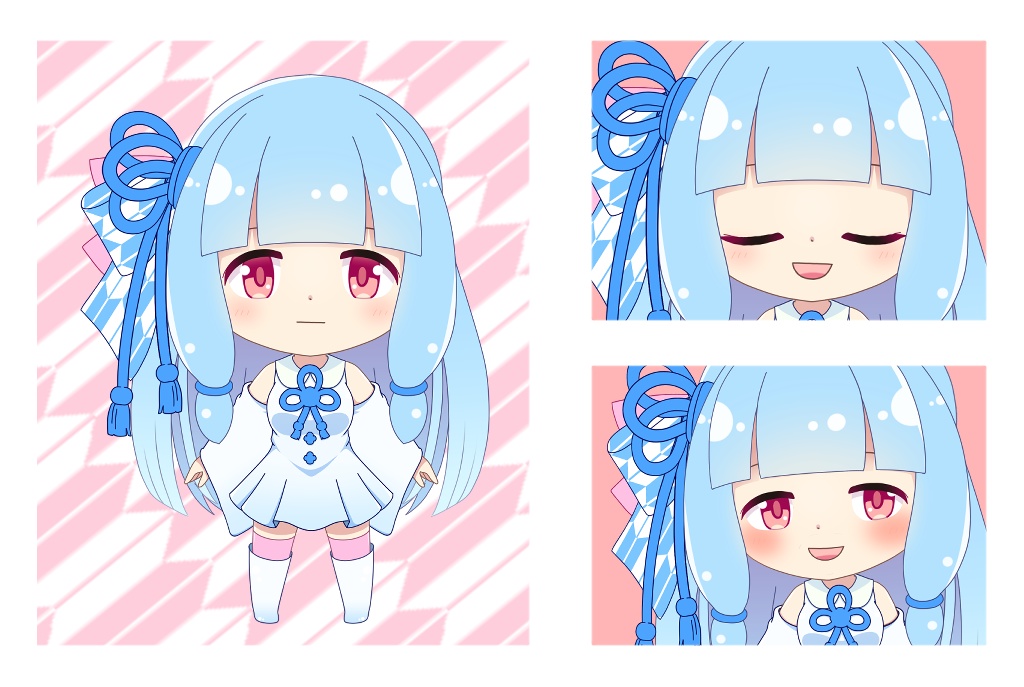 【Live2Dモデル】ちっちゃい琴葉姉妹【nizimaLive対応ファイル（.moc3）、CubismEditorファイル（.cmo3）】 - ぽんぽこ屋敷 - BOOTH