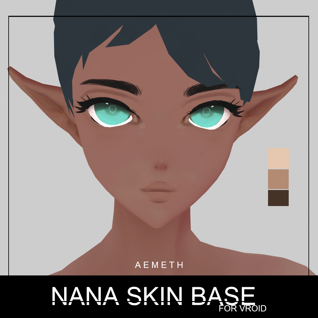 Nana Female Skin Base - aemeth - BOOTH