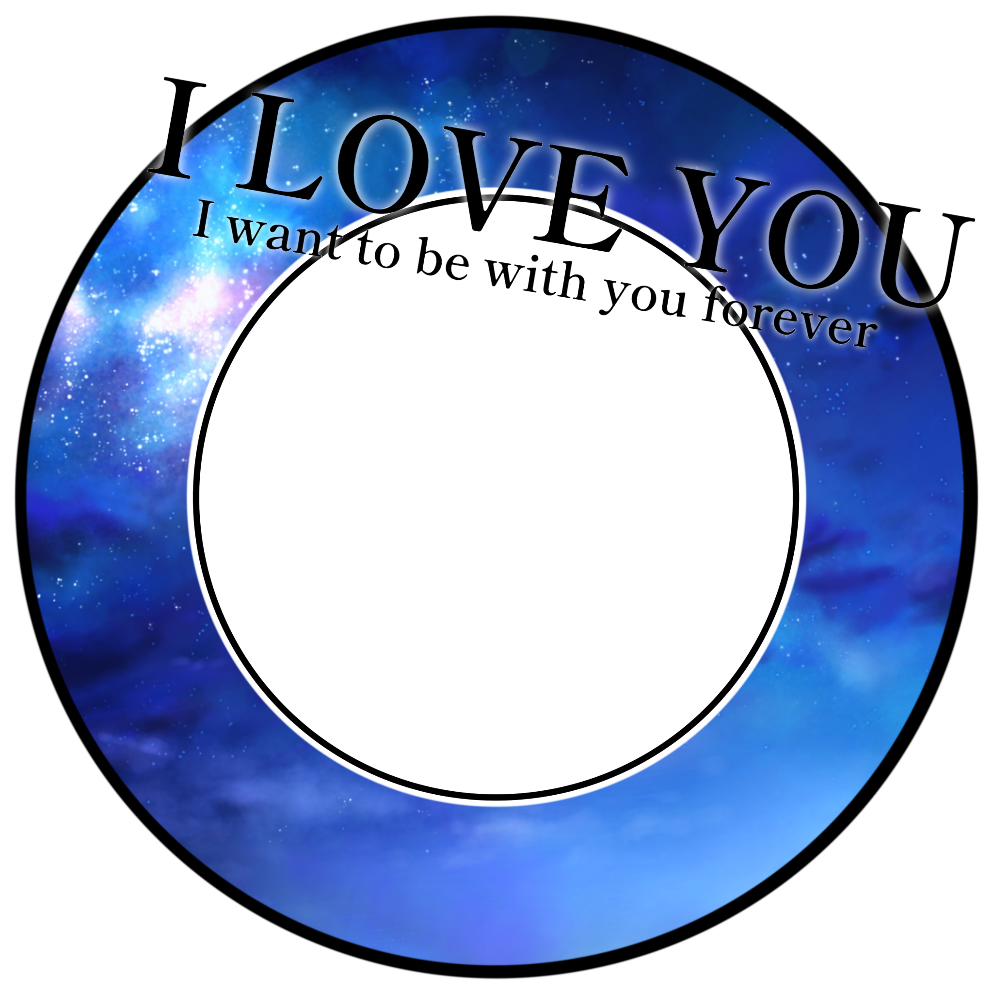 IRIAM／IRIAMヘッダー・アイコンリング（銀河よりも広大な愛） - りつかの素材こねくり置き場 - BOOTH