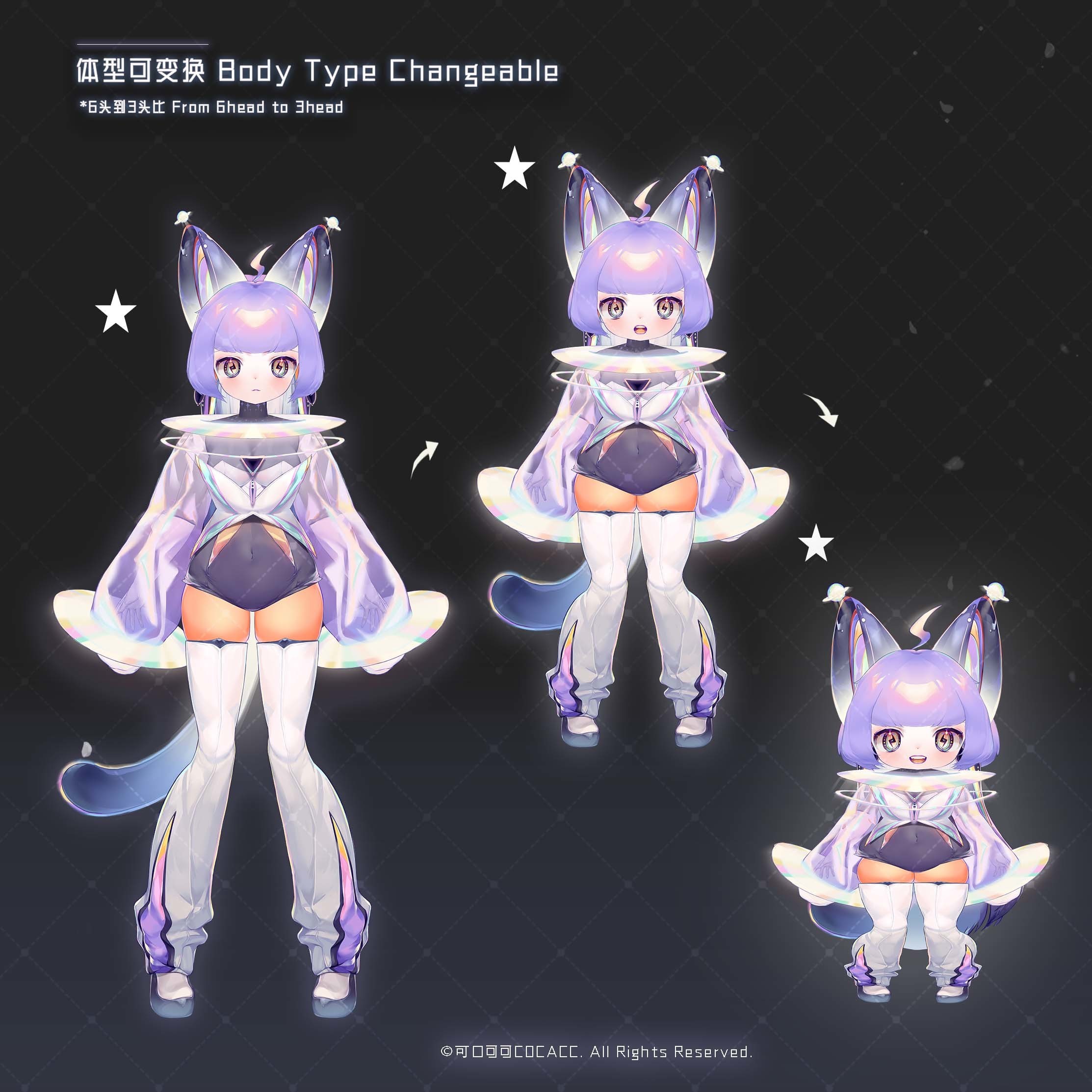 【Live2D-Model】Space-Cat星际喵喵 - 可口可可cocacc - BOOTH