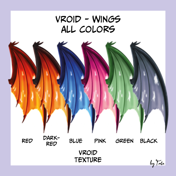 [Vroid] Wings - Tato Arts&More - BOOTH