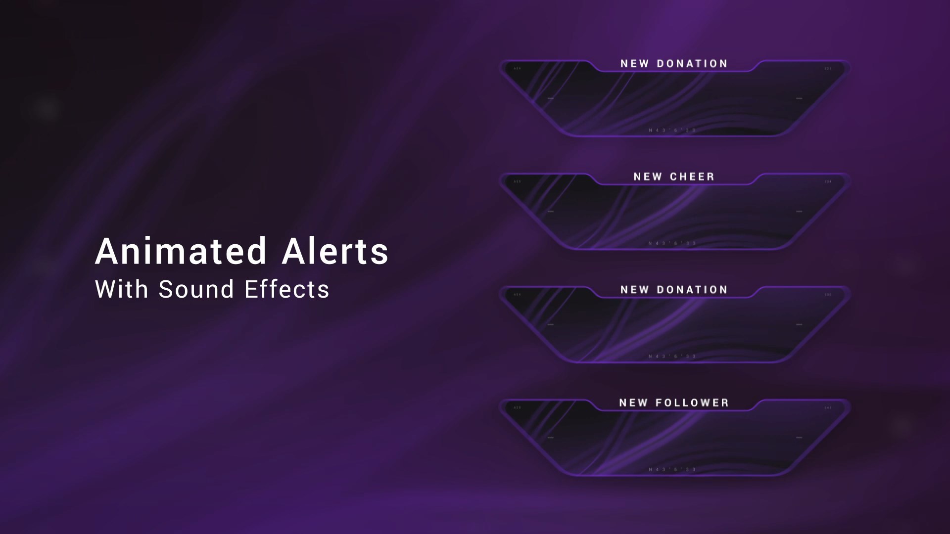 Nexus Stream Overlay Package (Twitch, Youtube, OBS, Streamlabs ...