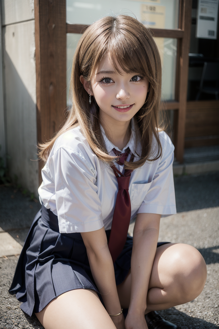 たまには女子高生とデートしよ？【AI写真集 Vol.1】 - AIeseshi - BOOTH