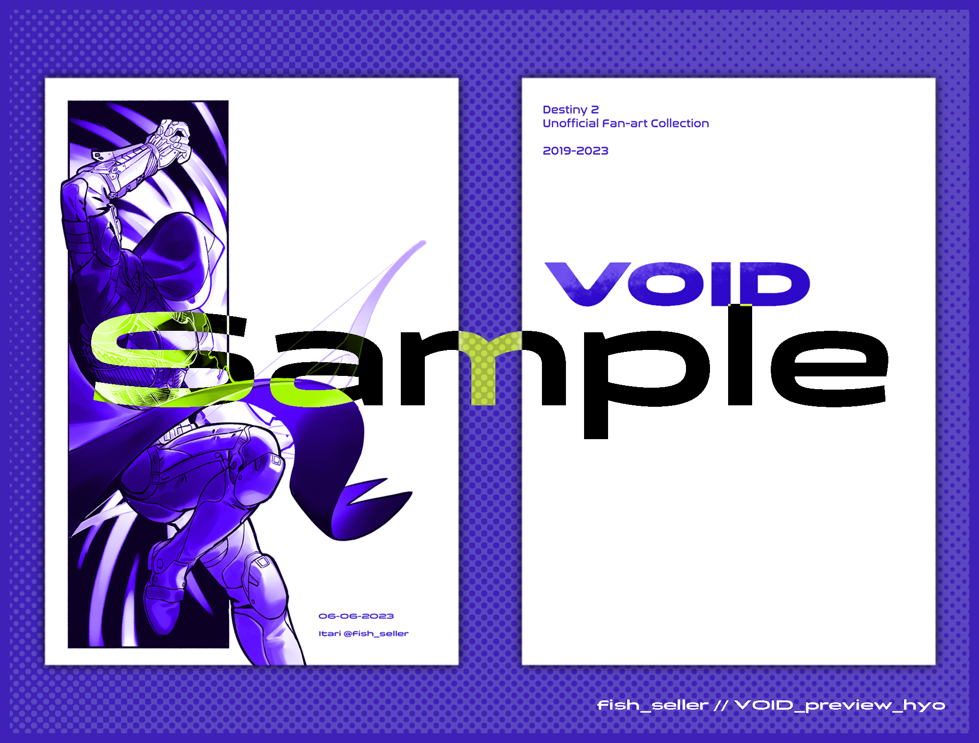 VOID / D2 Fan-art Collection - salt fish - BOOTH