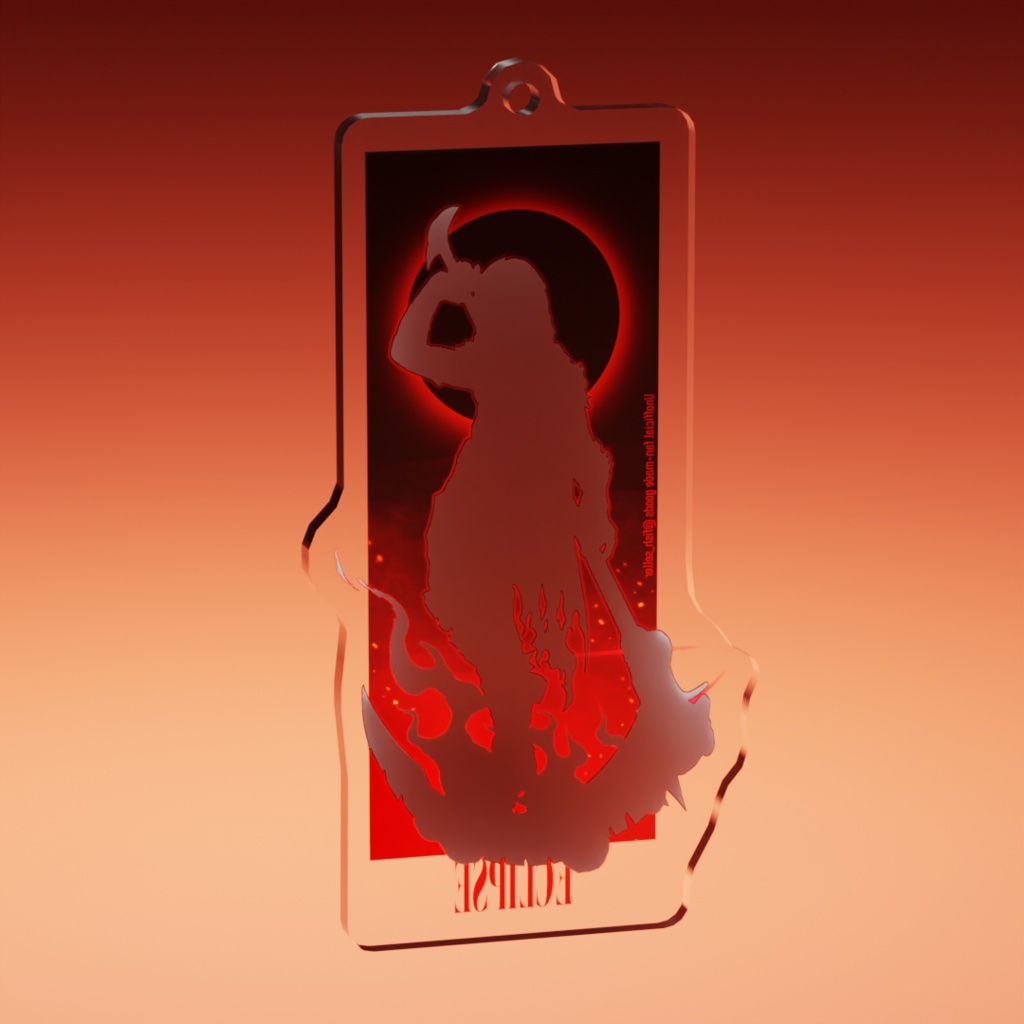 [Destiny 2]ECLIPSE アクリルキーホルダー/Acrylic Charm - salt fish - BOOTH