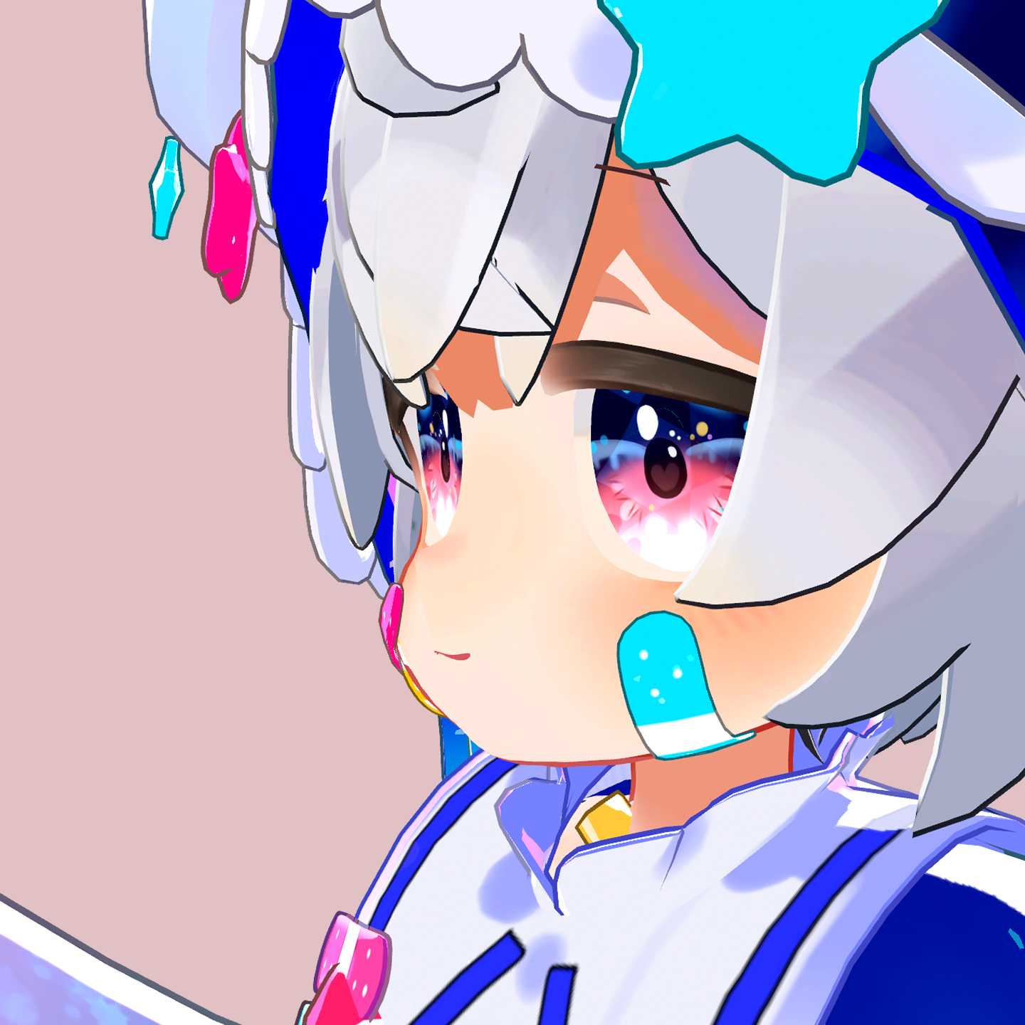 シピルカ対応 】Night-sky-colored eyes アイテクスチャ / eye texture for Shipilka🌟 ...