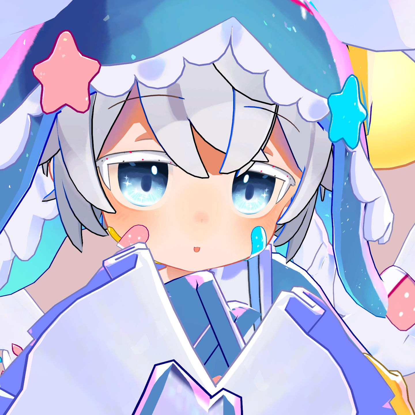 シピルカ対応 】『Starlit Azure Eyes』 アイテクスチャ / eye texture for Shipilka🐬 ...