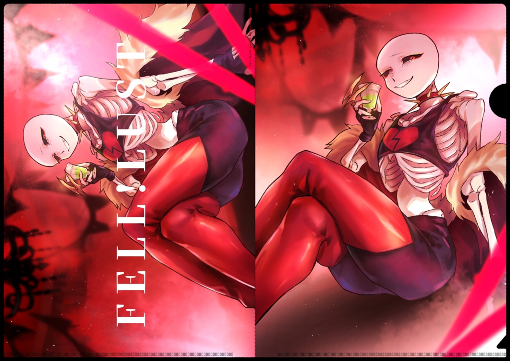 A4 Fell!lust sansクリアファイル - ＋キノツラ調剤所＋ - BOOTH