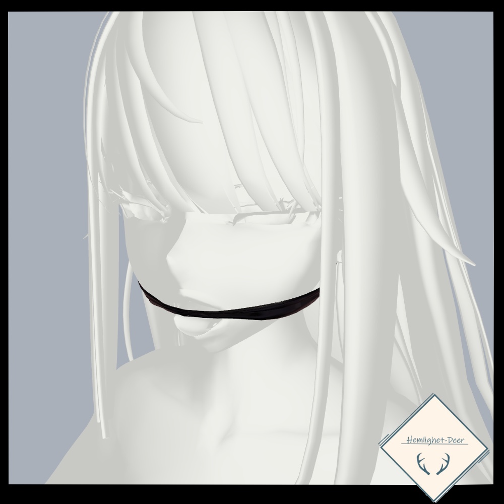 [VRChat] Just紐_夜中のテンション【3Dモデル】 - Hemlighet-Deer - BOOTH