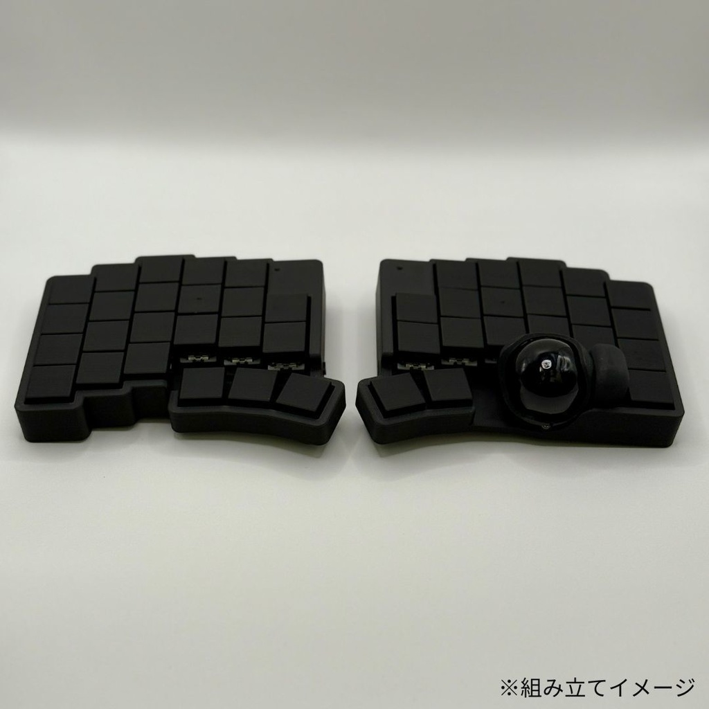【完成品】roBa 無線化Keyball39 - FADOTECH - BOOTH