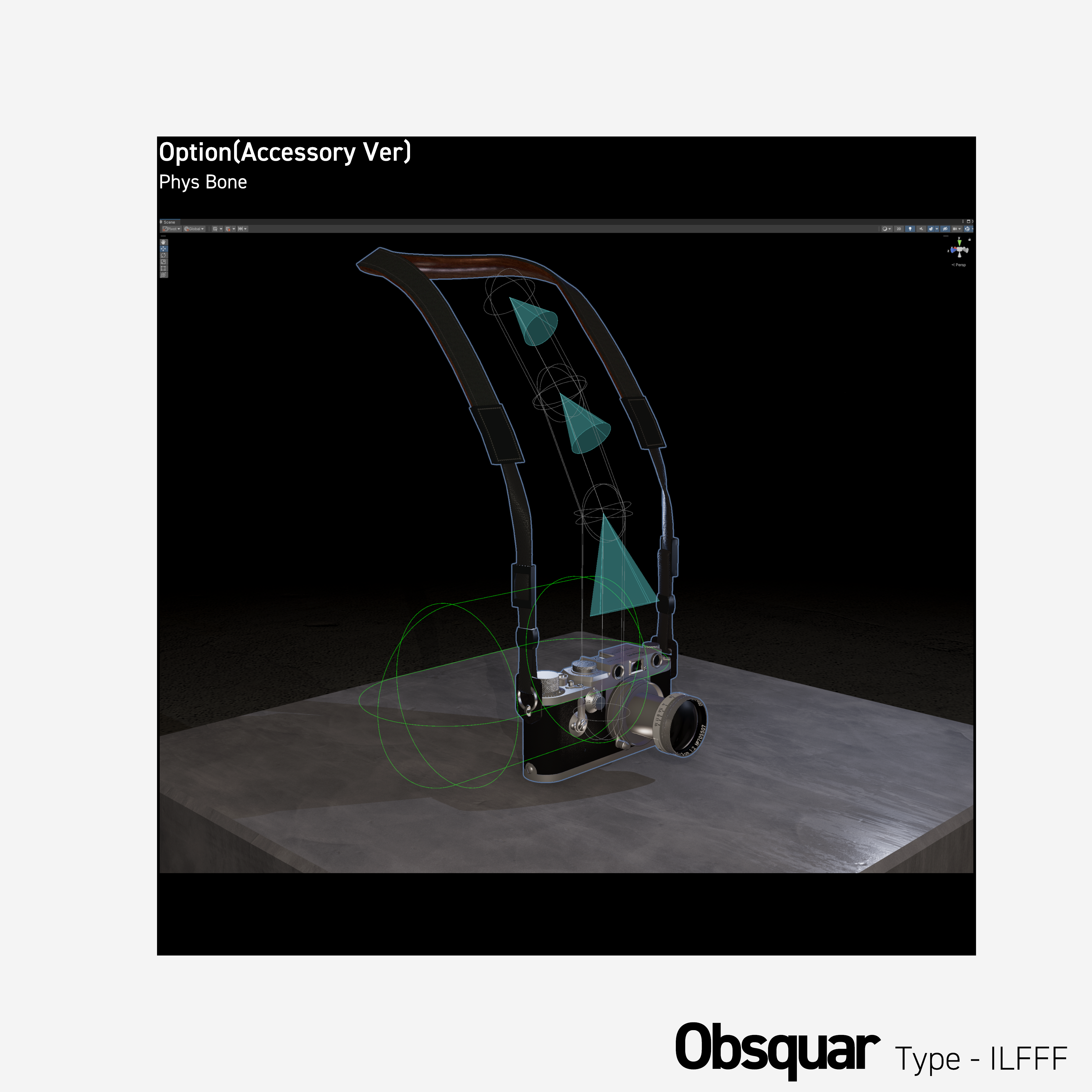 【3Dモデル】Obsquar Type-ILFFF【VirtualLens2対応】 - Obsquar - BOOTH